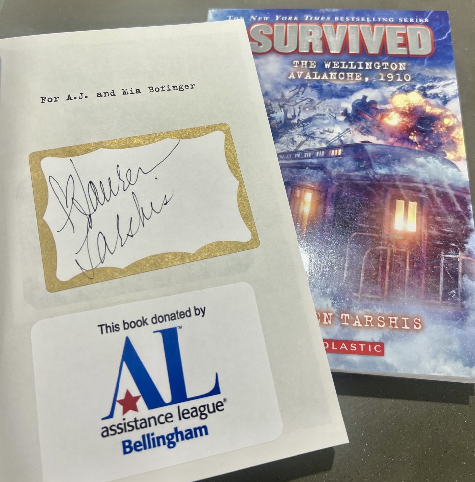 Books and Beyond Committee Purchases Lauren Tarshis’s “I Survived” for ...