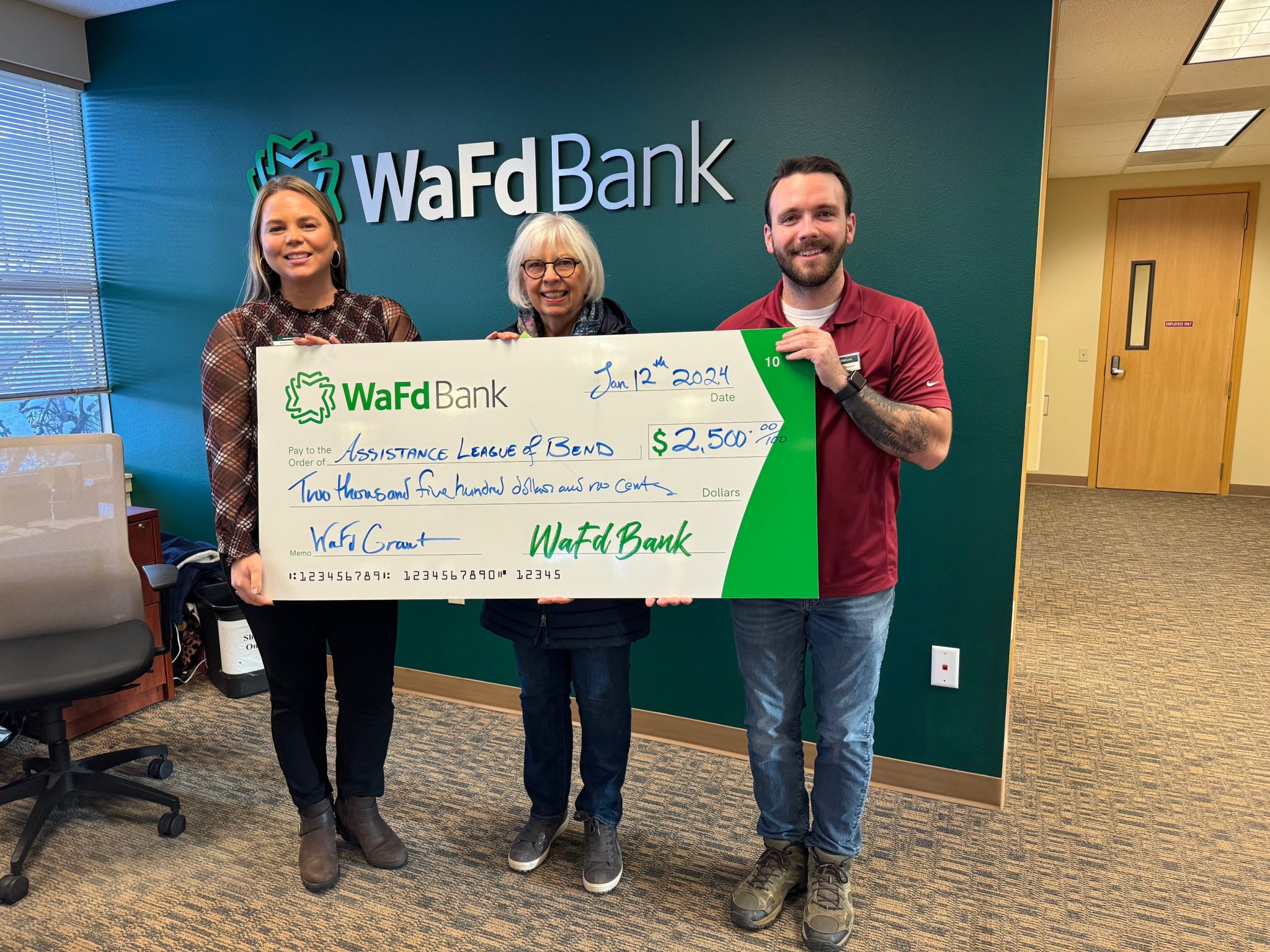 WaFd Grant | Assistance League – Bend