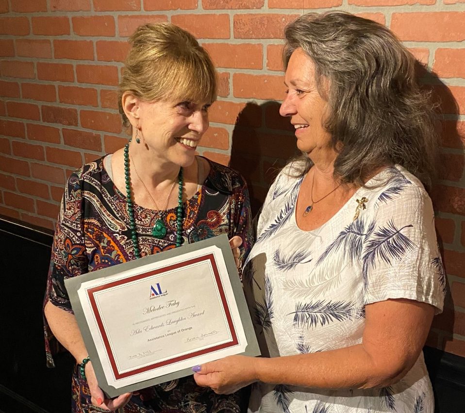 Ada Edwards Laughlin Award Announced | Assistance League – Orange