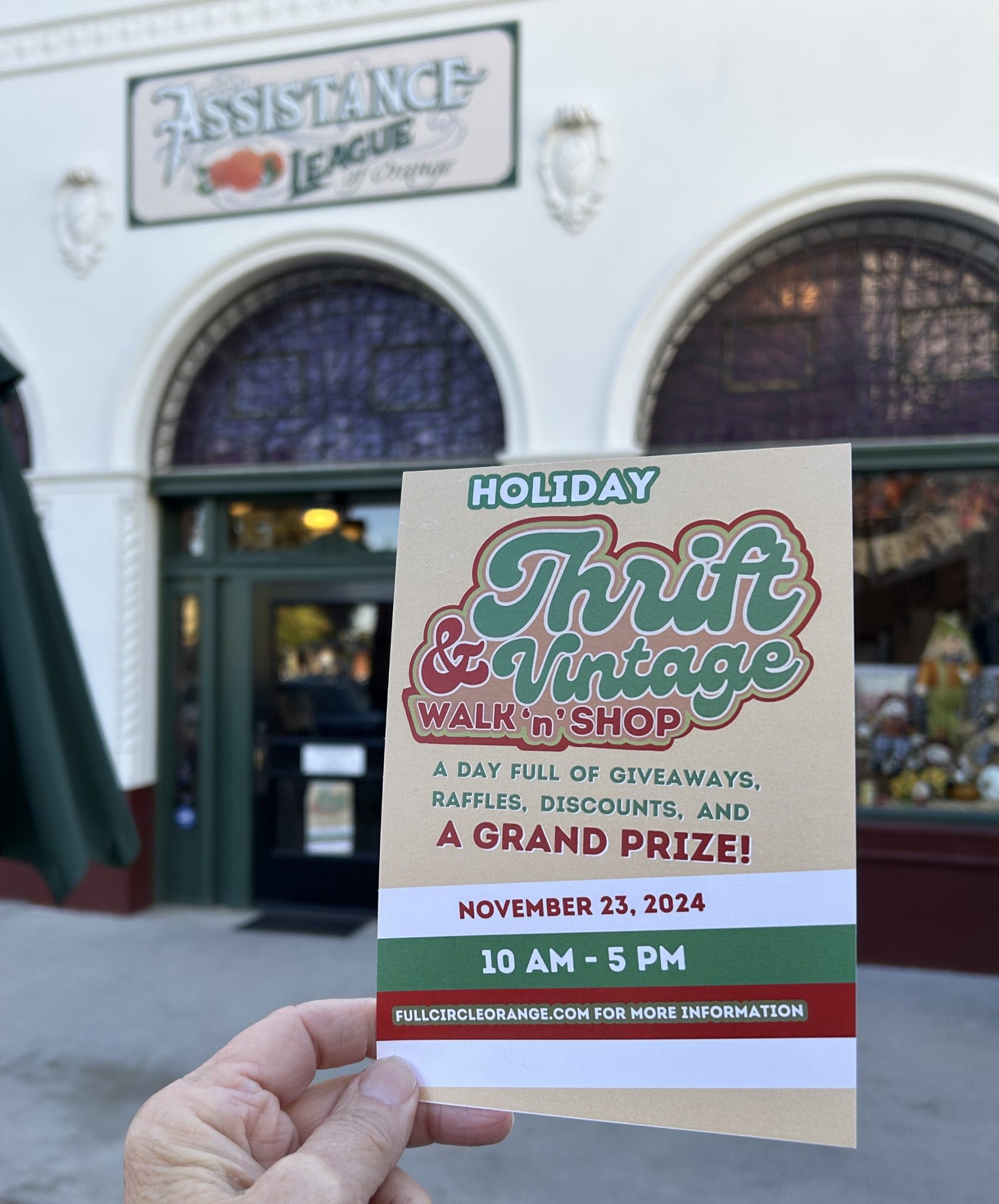 Thrift & Vintage Walk ‘N Shop Event | Assistance League – Orange