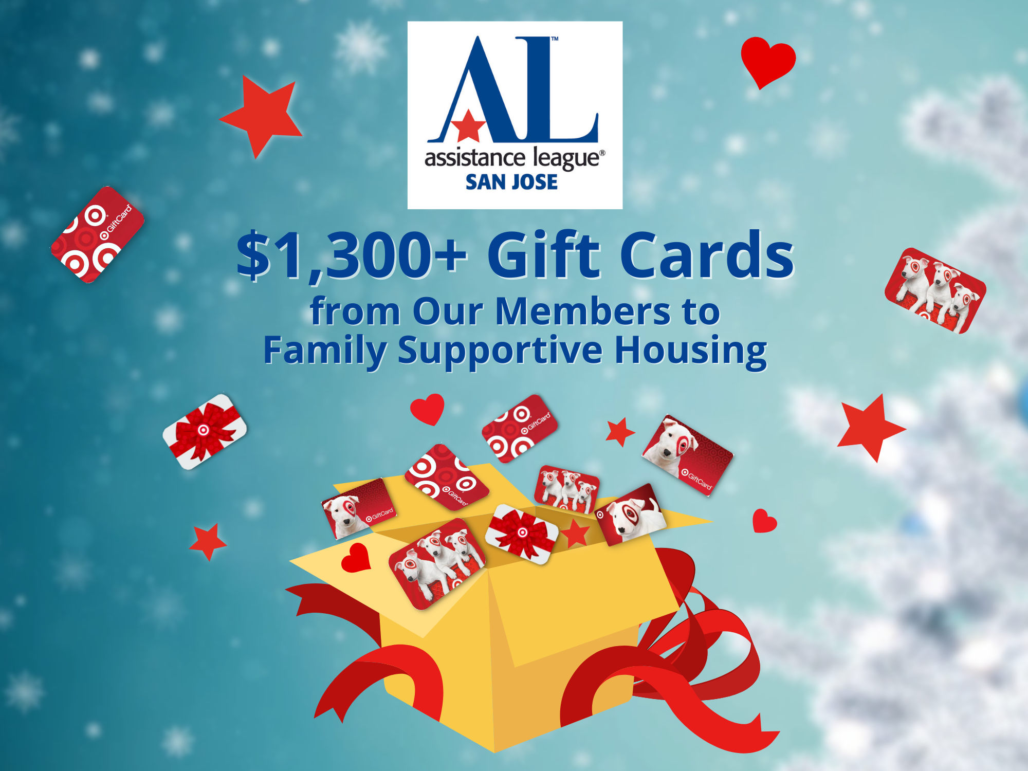 Over 1 300 In Gift Cards Donated To Family Supportive Housing