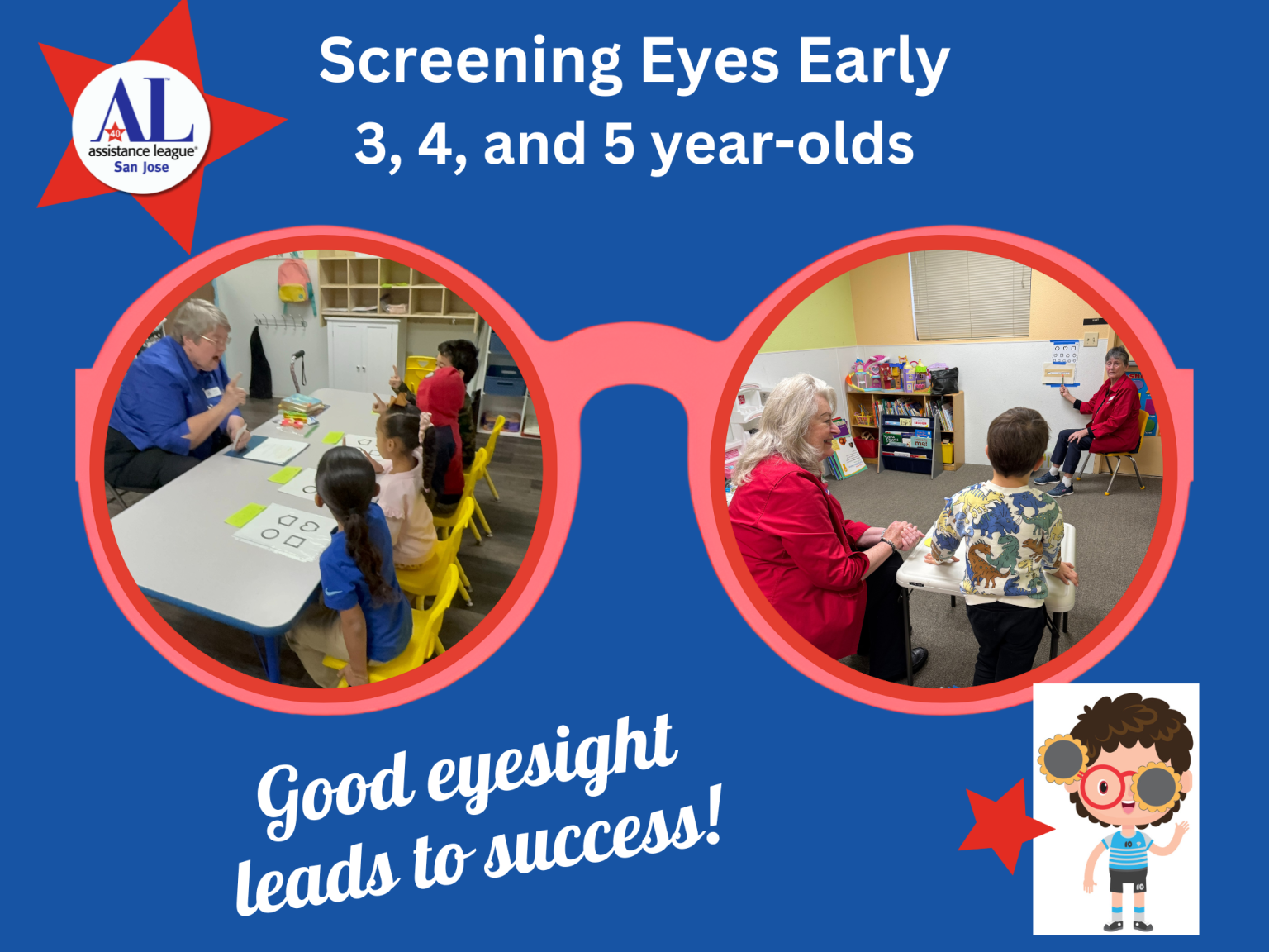 Screening Eyes Early (S.E.E.) - Assistance League - San JoseAssistance ...